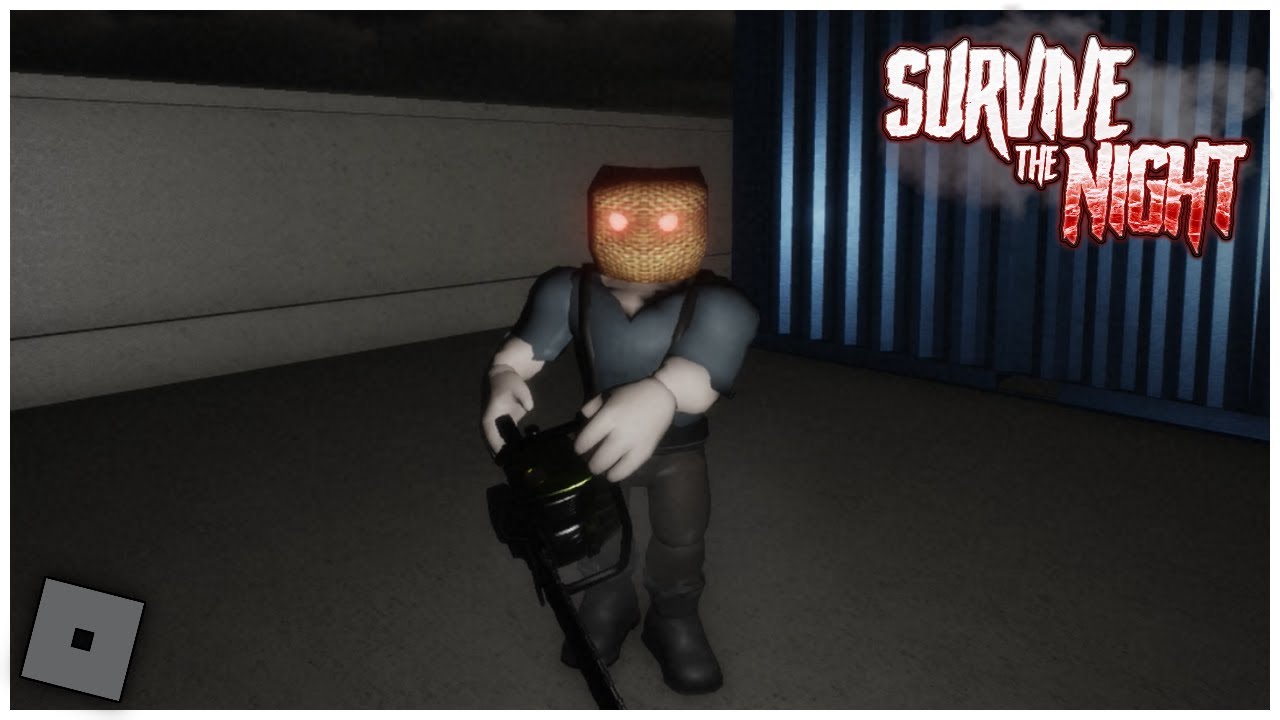 Roblox Survive The Night - Baghead (Slasher Skin Showcase) - YouTube