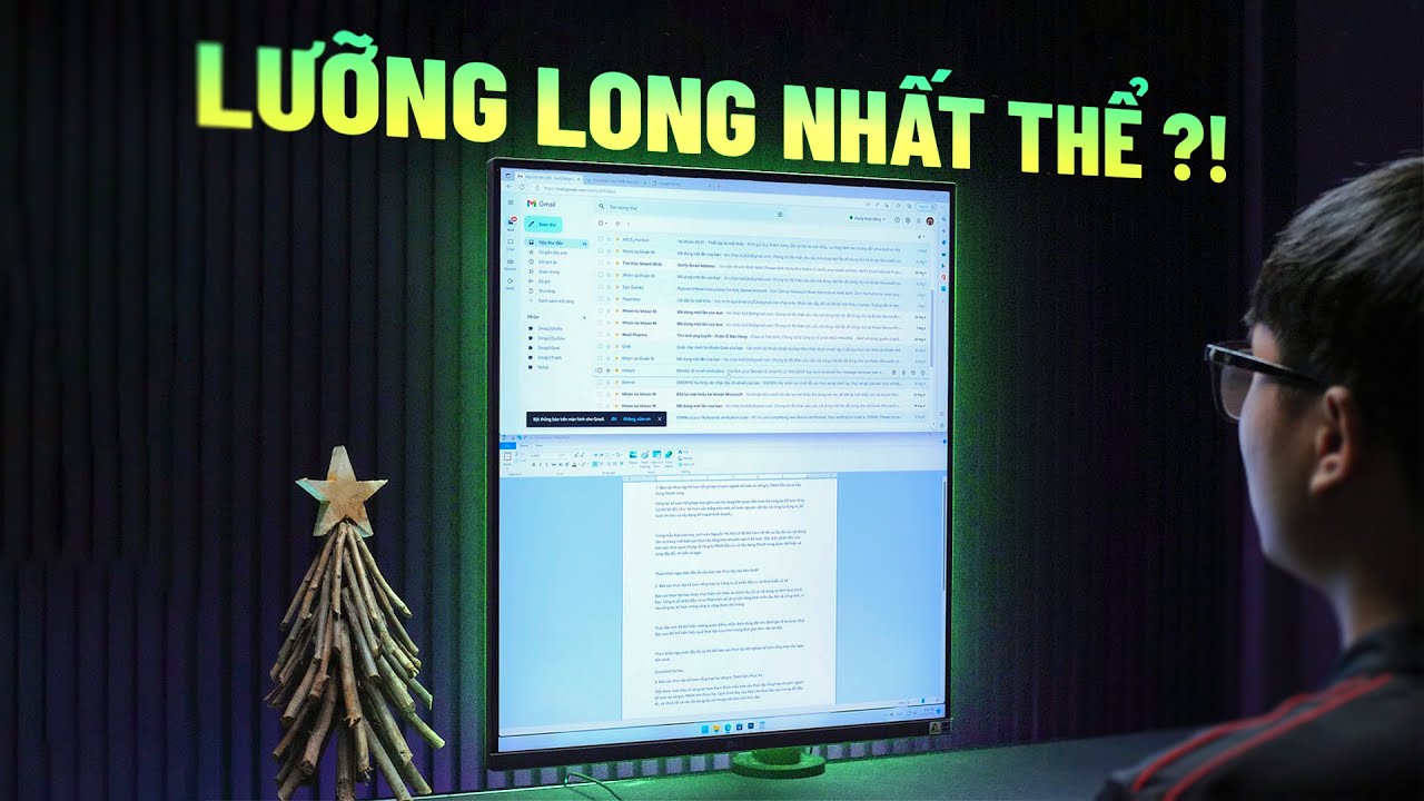 XOAY MÀN HÌNH DỌC là xưa rồi... Coder, content creator cần màn hình này ...