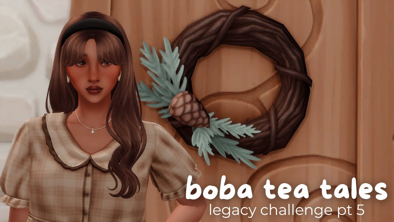 New Beginnings After Burnout | The Sims 4 Boba Tea Tales Legacy ...