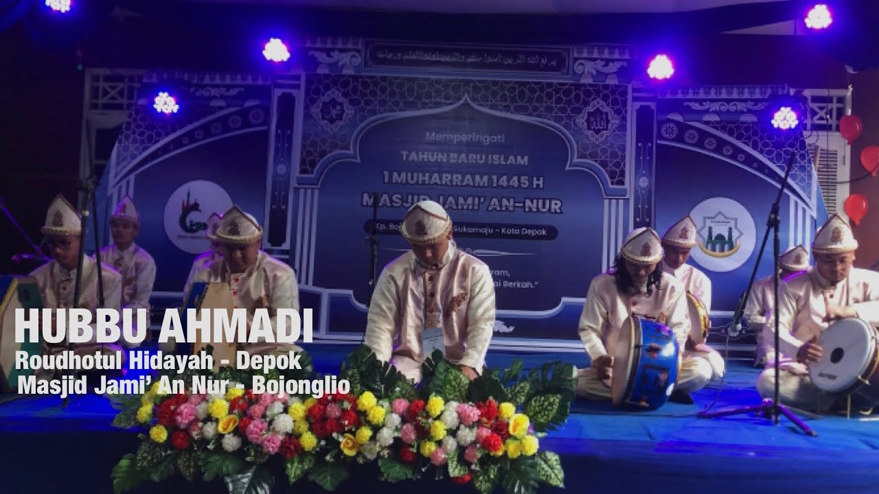 Hubbu Ahmadi | Roudhotul Hidayah - Bojonglio - YouTube