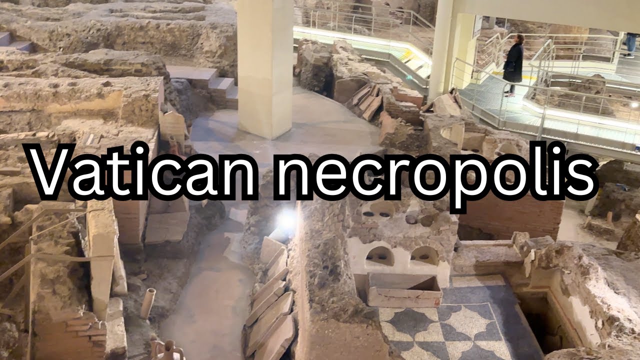 Explore the Vatican's newest necropolis! - YouTube