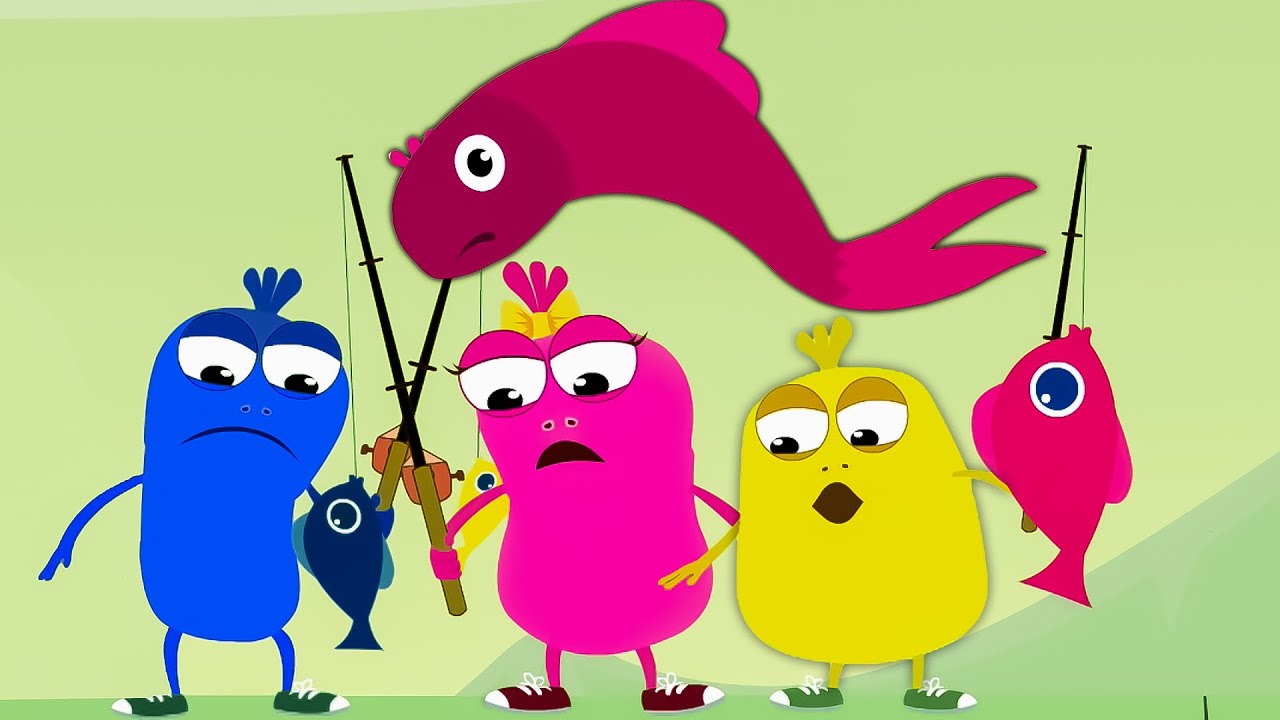 Fishing Kids Cartoon Shows & Preschool Baby Rhymes by Mad Beans - YouTube