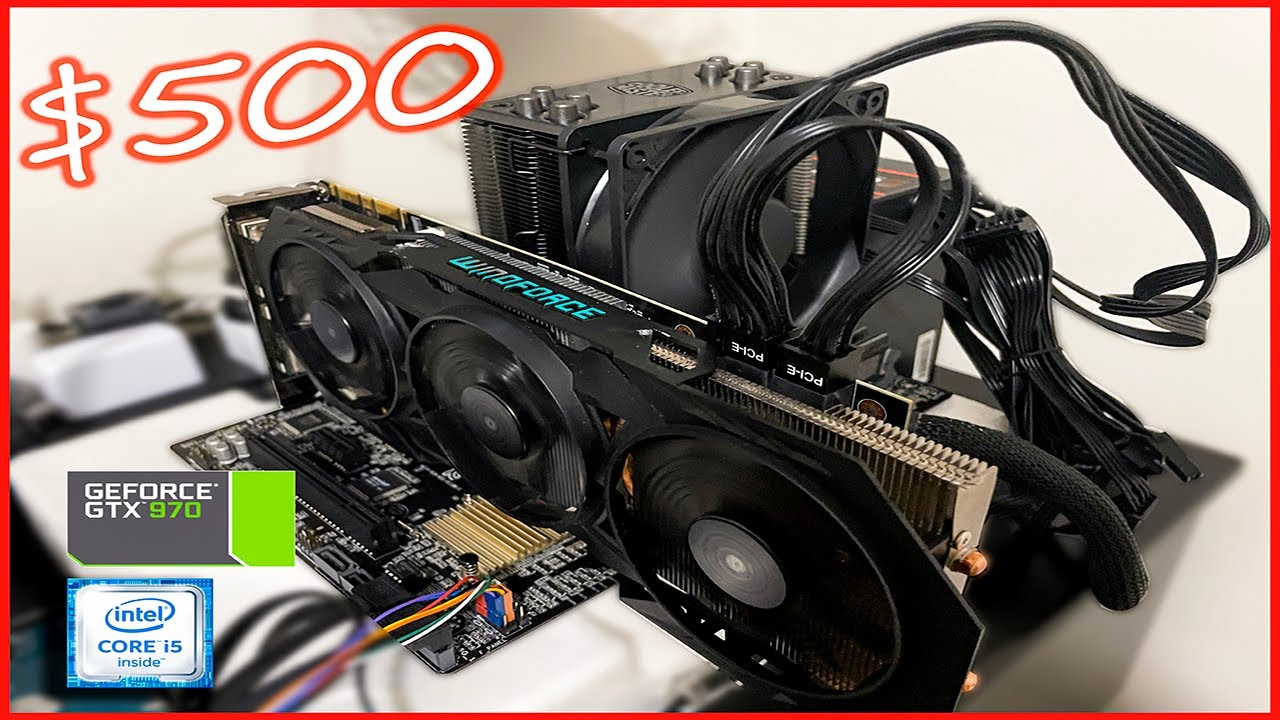 $500 Gaming PC Build | Timelapse | My first pc build - YouTube