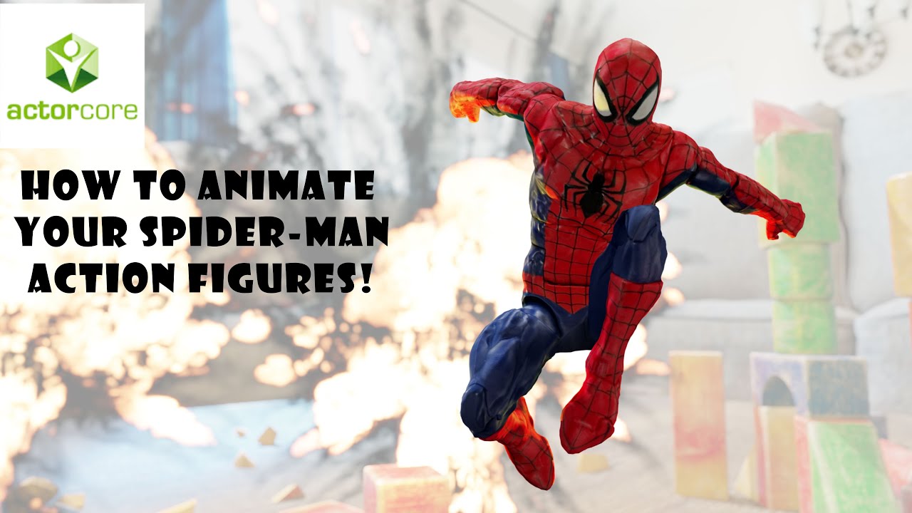 Animate your Spider-Man Action Figures - Reallusion AccuRIG & ActorCore ...
