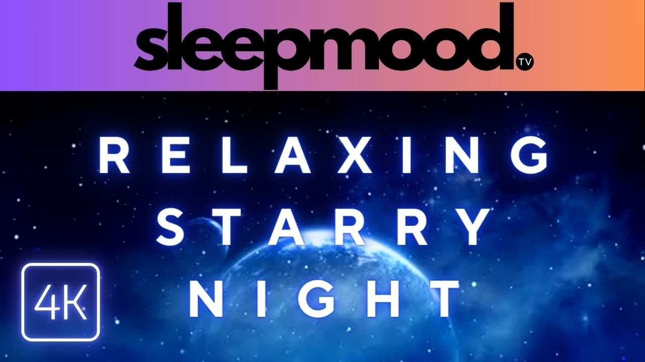 Relaxing Starry Night for Peaceful Sleep | Soothing Sleep Aid | Play on ...