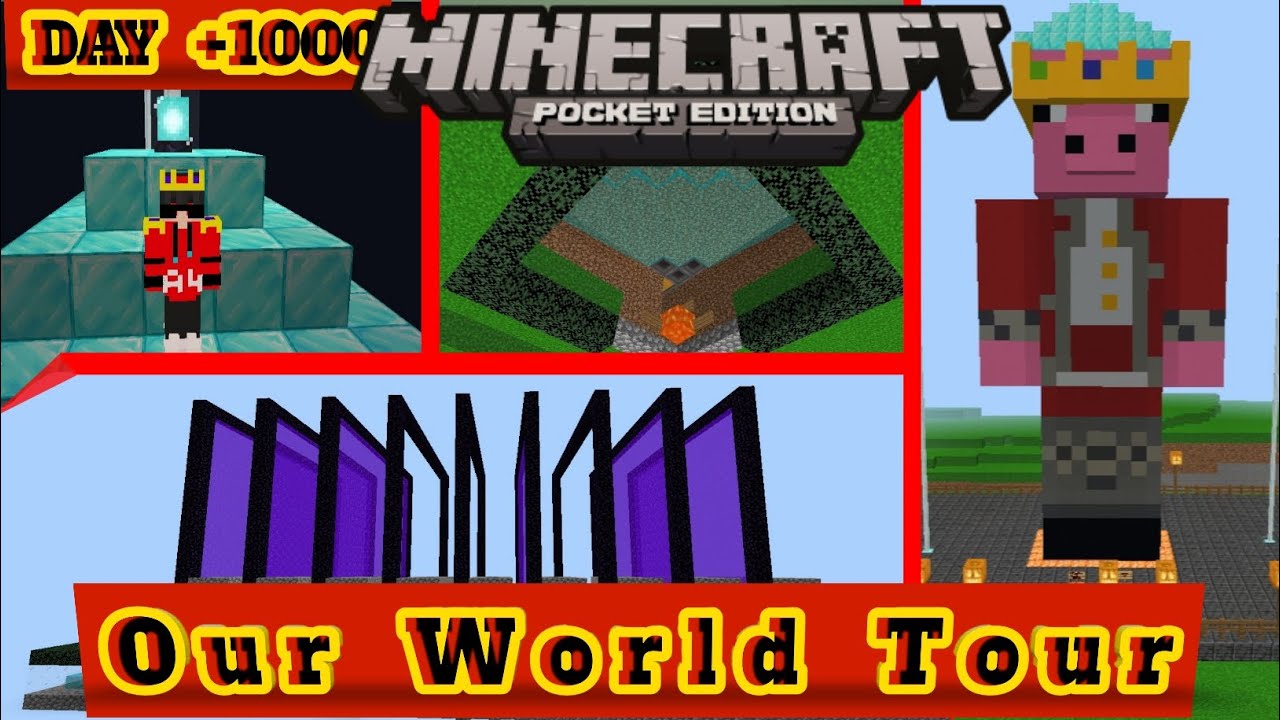 Let's Seeing Our Best World In Minecraft Pocket Edition 😲 | Giant Star ...