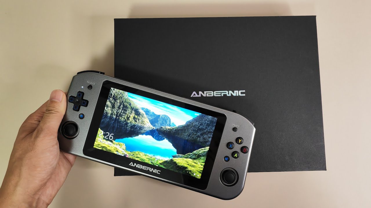 Anbernic Win600, The Combination of Gaming Handheld & PC Unboxing Video ...