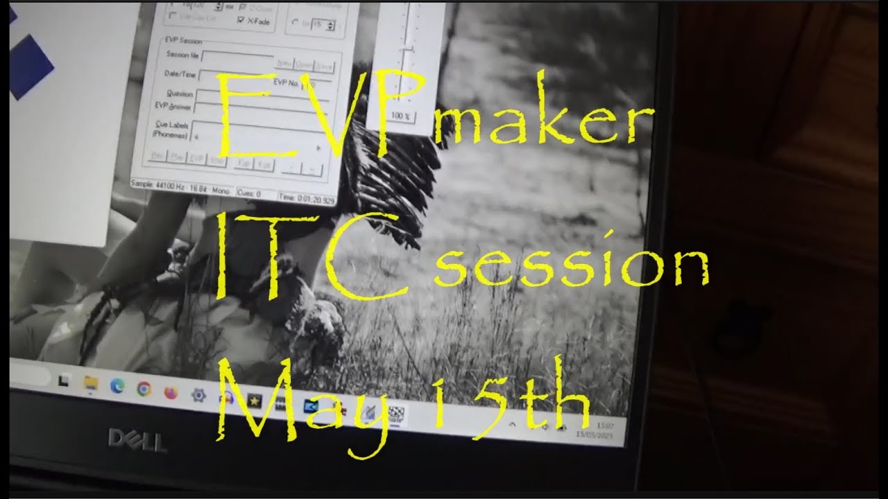 EVP maker ITC session May 15th digital vox recorder audio - YouTube