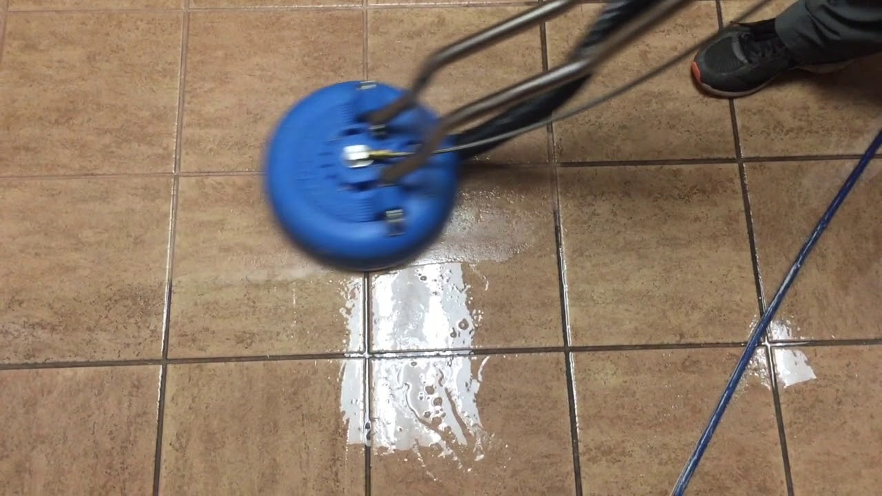 Commercial tile cleaning. Amazing results | Greater Richmond VA - YouTube