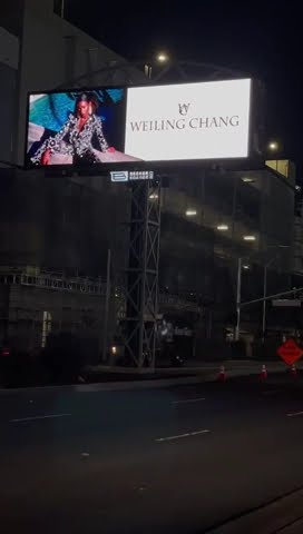 SS21 Poster on Billboard in LA @ Weiling Chang - YouTube