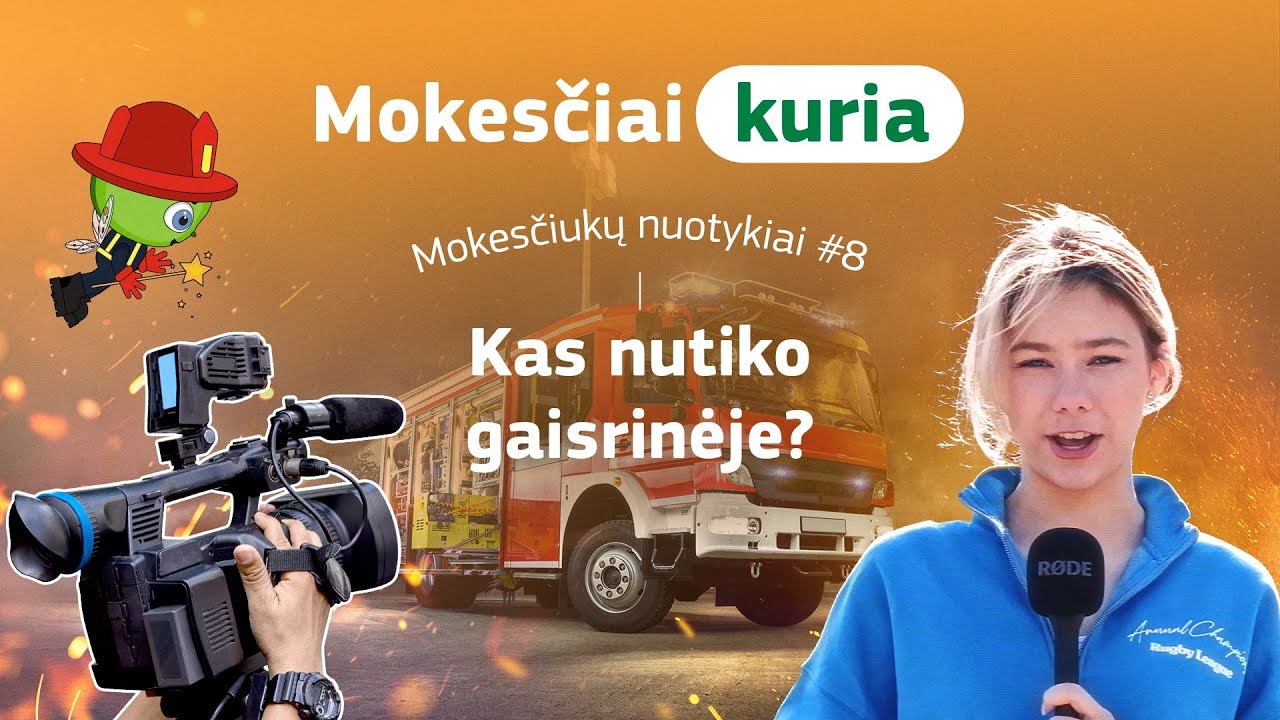 Kas nutiko gaisrinėje? | MOKESČIUKŲ NUOTYKIAI #8 - YouTube