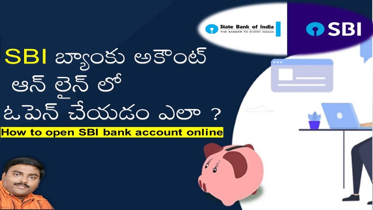 How to Open SBI Account Online in Telugu|SBI Saving Account Opening ...