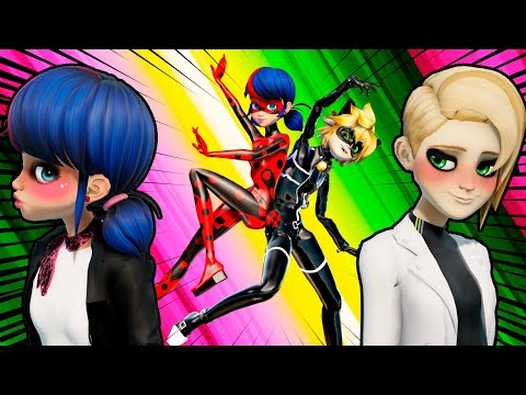 [Miraculous Ladybug MULTIVERSE] GOOD Shady Bug & Claw Noir Transformation (+ DUET)