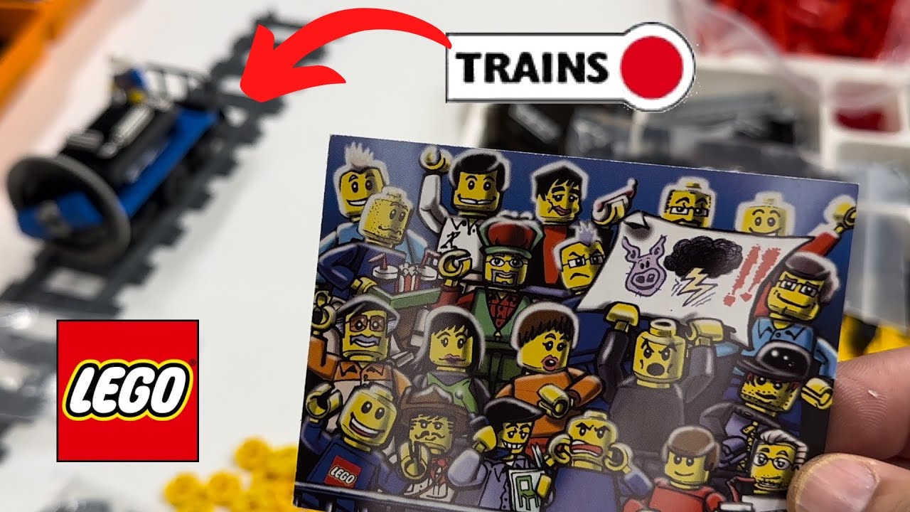 Rare LEGO Paper Piece - Build Train Snow Plow - Starting Extra ...