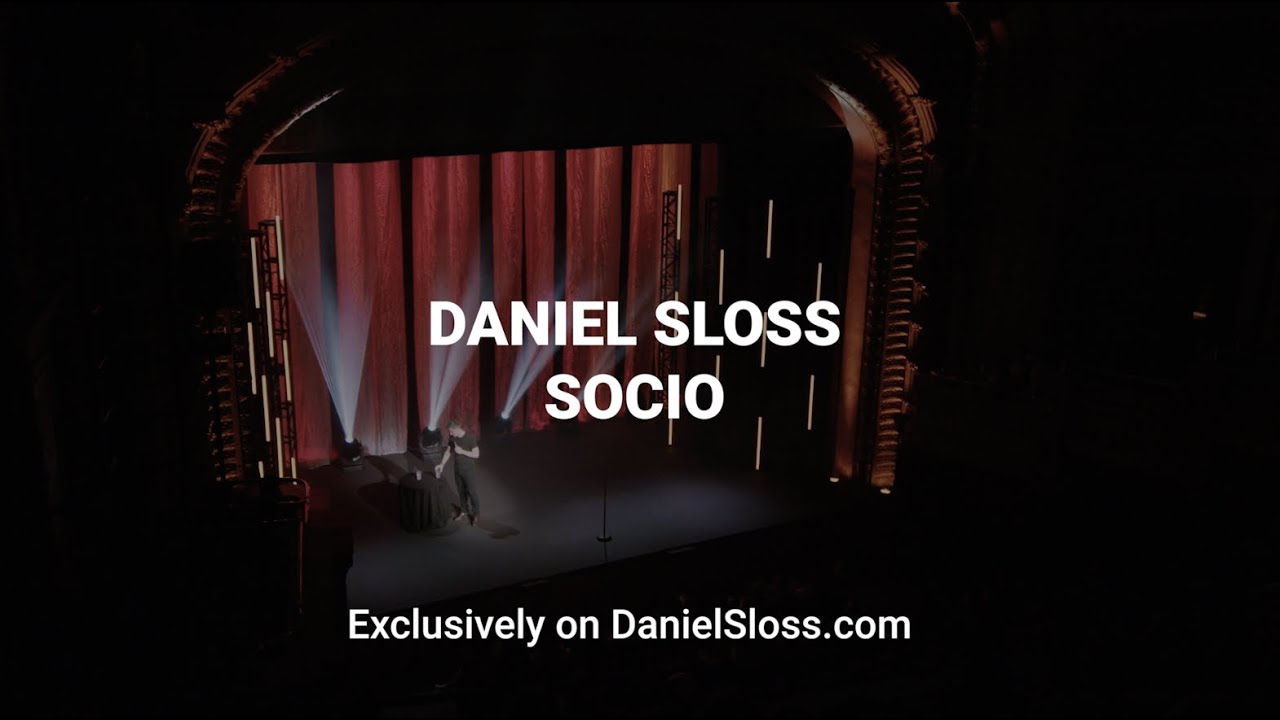 'Daniel Sloss: SOCIO' - NOW STREAMING WORLD-WIDE! Exclusively on ...