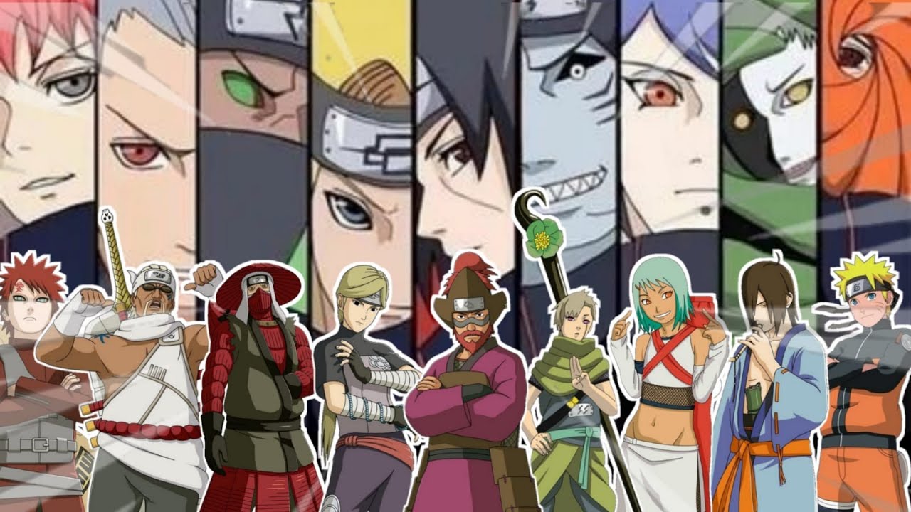 AKATSUKI VS JINCHUURIKI - MISI MENGUMPULKAN BIJU | JUMP FORCE MUGEN V11 ...