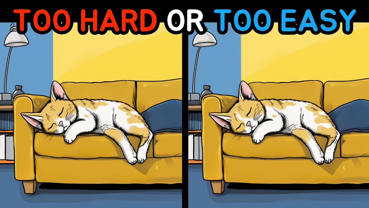 [Find the difference] TOO HARD OR TOO EASY? QUIZ!😝 [Spot the difference ...