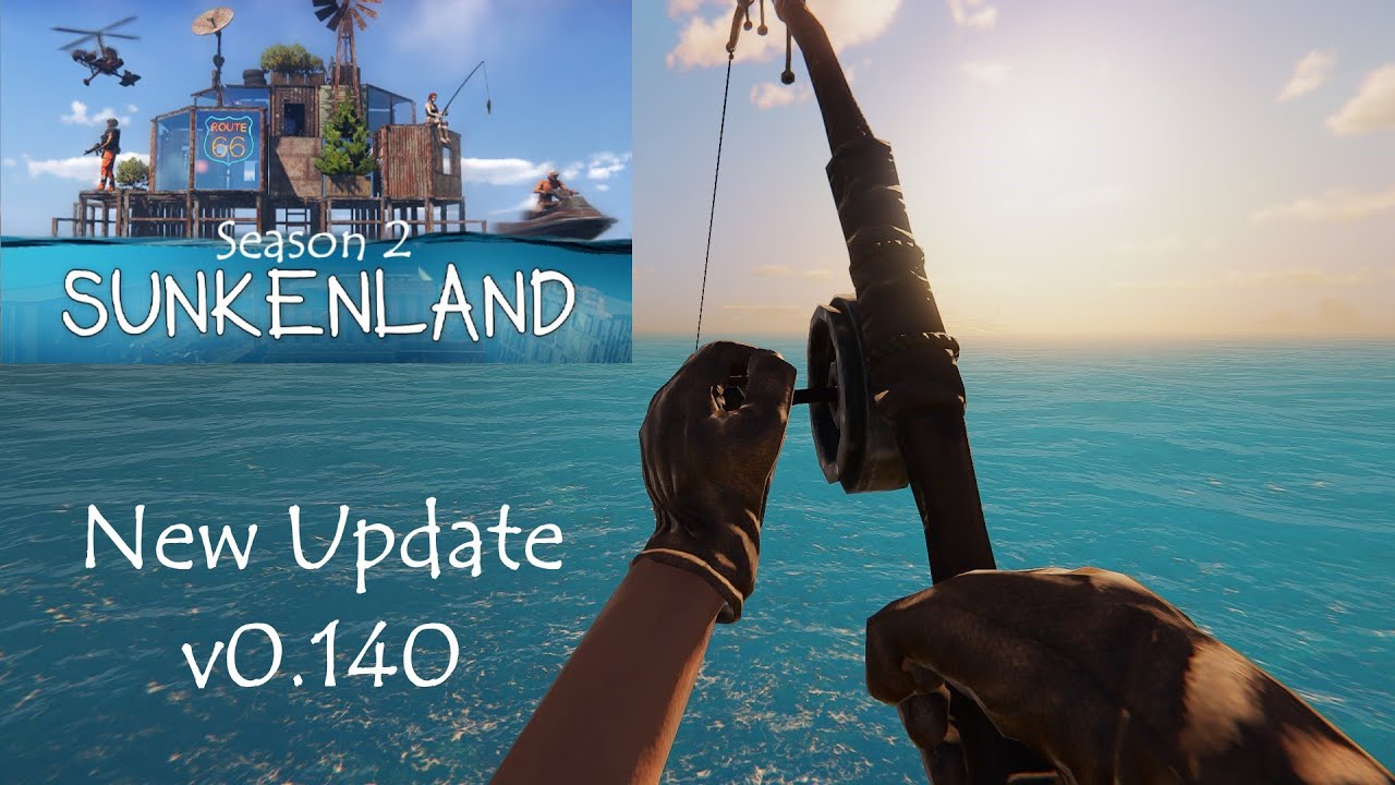 Sunkenland - Day 52 - New Update v0.140 - UI, Chopping, Stacking, Fishing & More - S2E52 - YouTube