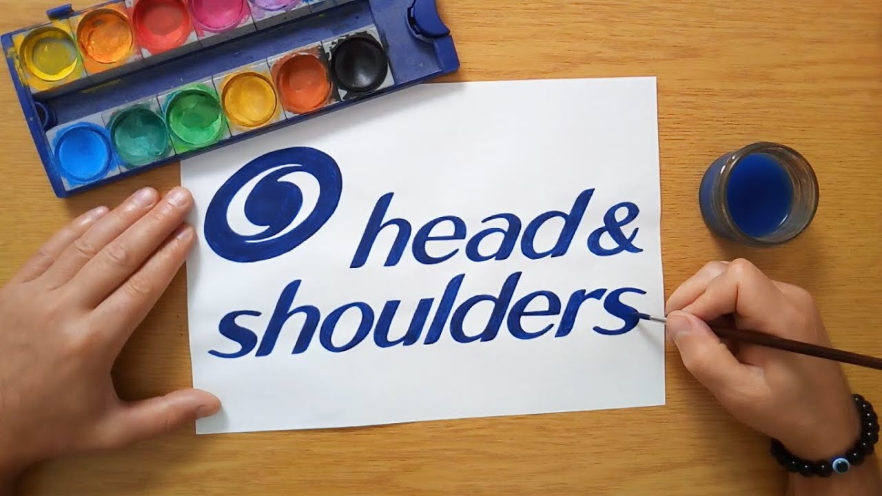 How to draw the head & shoulders logo - YouTube