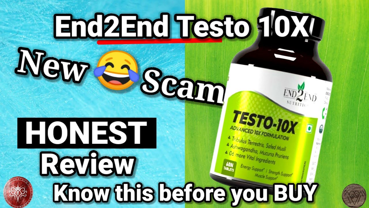 End 2 End testo 10X Testosterone booster HONEST review ( with LAB TEST ...