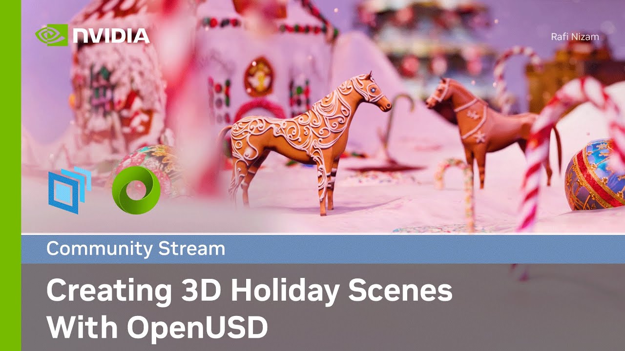 Creating 3D Holiday Scenes With OpenUSD - YouTube