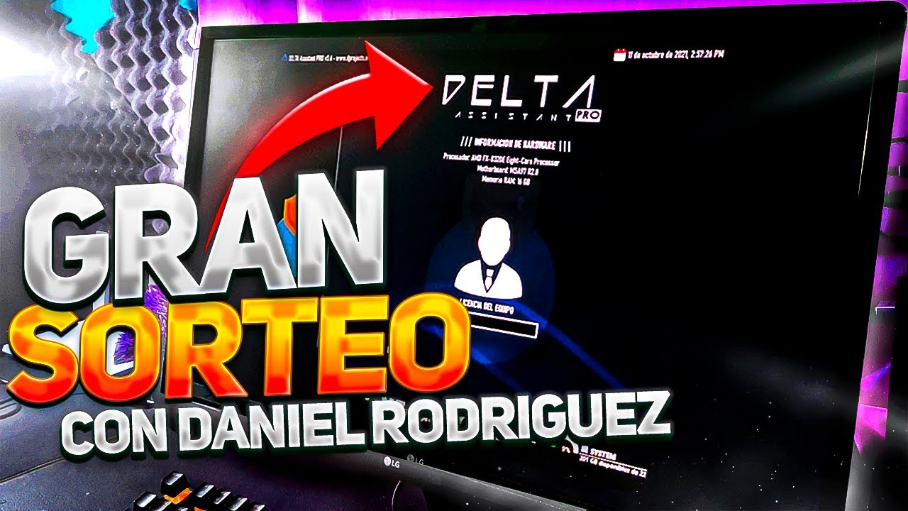Sorteo Windows 11 + Delta Pro / Con Daniel Rodriguez - YouTube