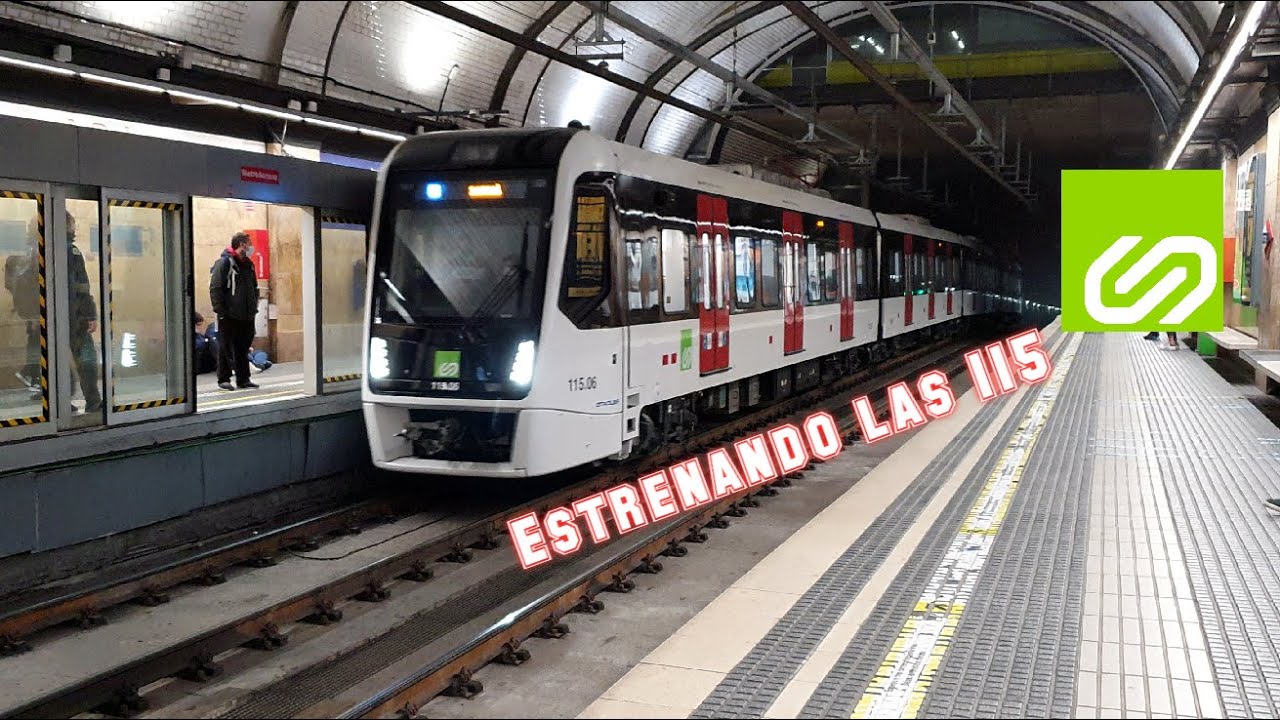 Estrenando las 115 de FGC - YouTube