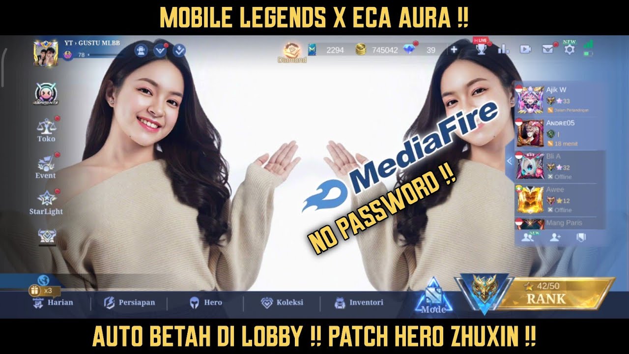Background Lobby ML Eca Aura Terbaru No Password - Cara Ganti ...
