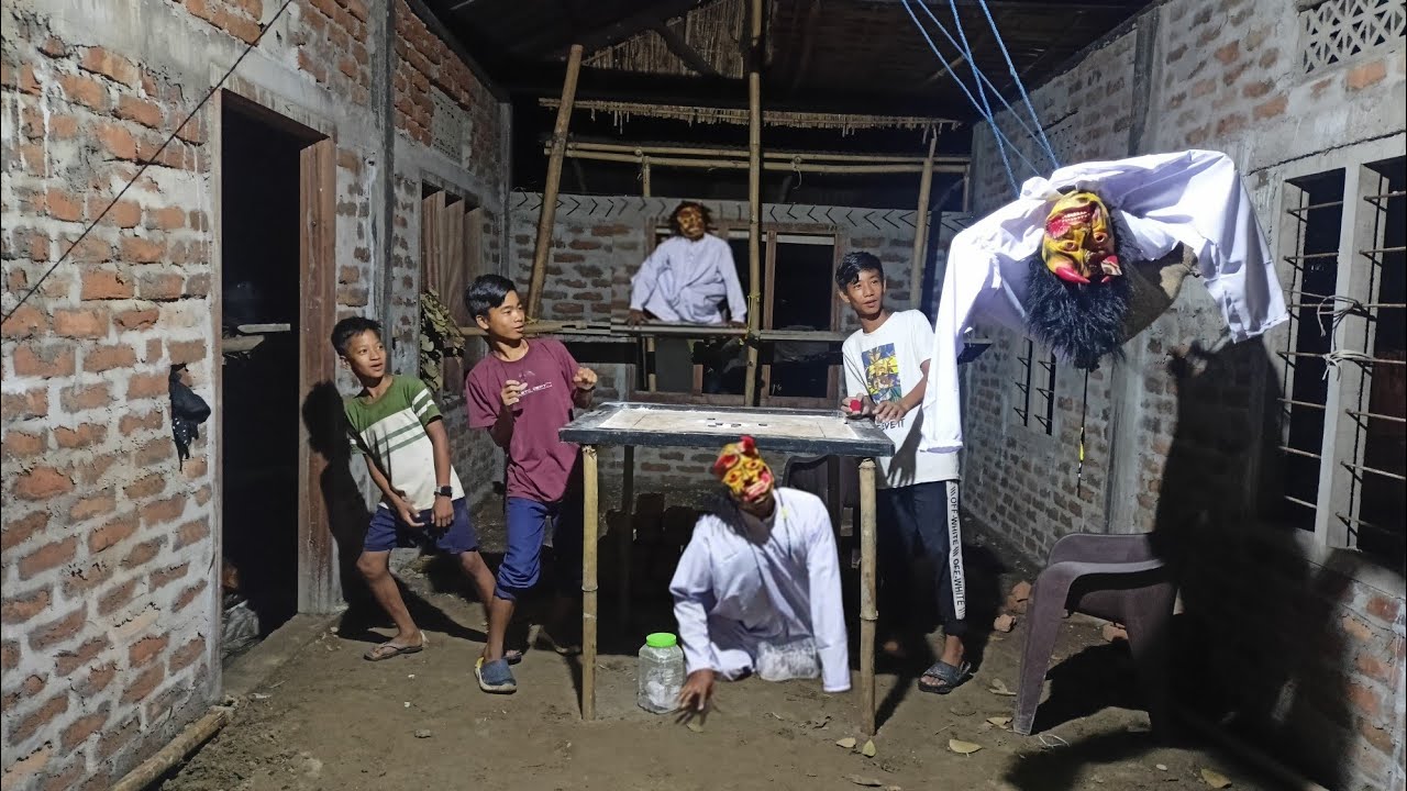 prank scary | carrom player attack ghost - YouTube