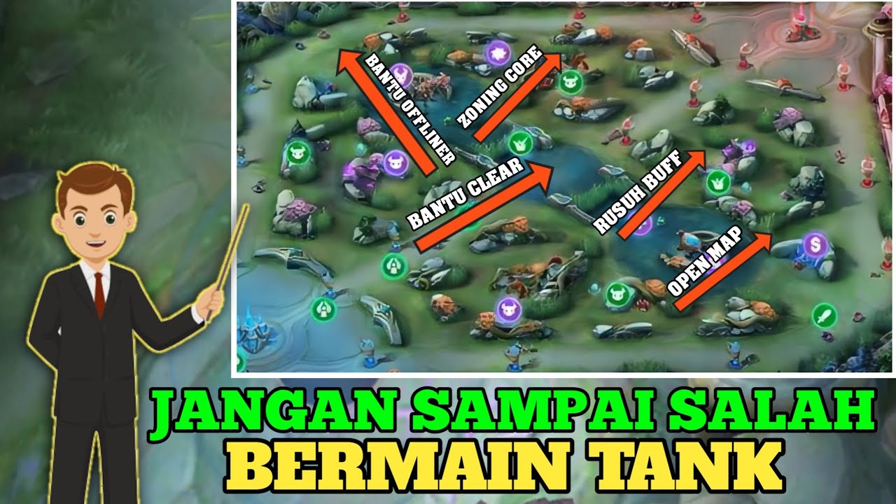 Cara Bermain Tank Yang Benar,Mulai Dari Rotasi,Cover,Buka War,Buka Map ...