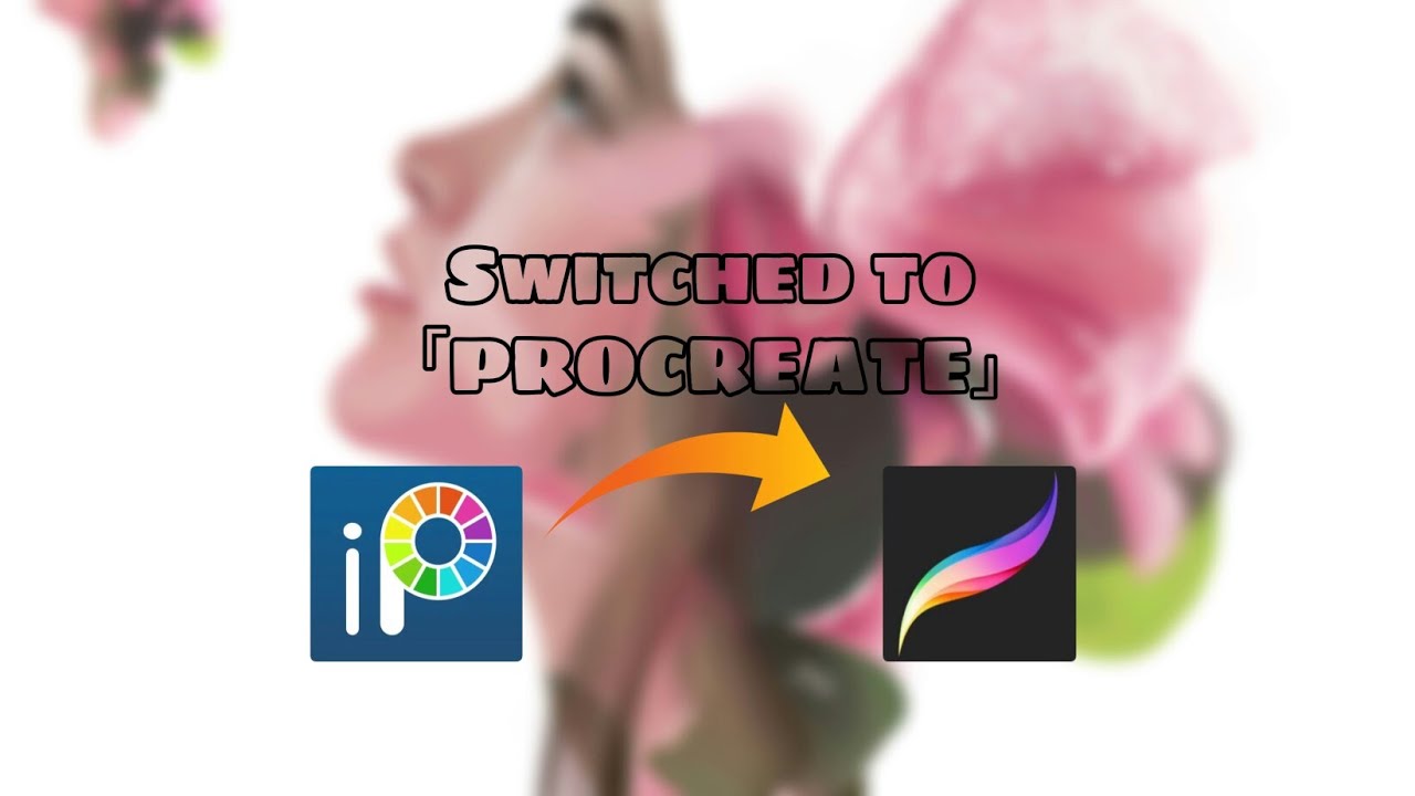 「PROCREATE」Double exposure portrait || Time lapse - YouTube