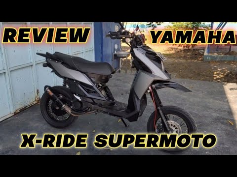 REVIEW YAMAHA X RIDE SUPERMOTO | REVIEW MOTOR SENDIRI | MATIC SUPERMOTO ...