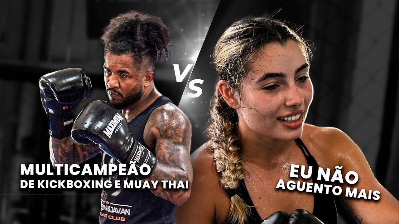 SPARRING COM CAMPEÃO DE KICKBOXING | wilson djavan / maria vieira ...