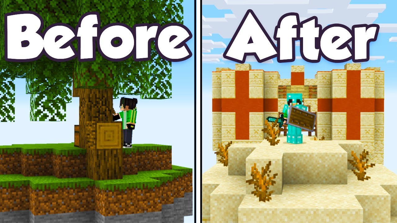 I SURVIVE This Skyblock Civilization Event - YouTube