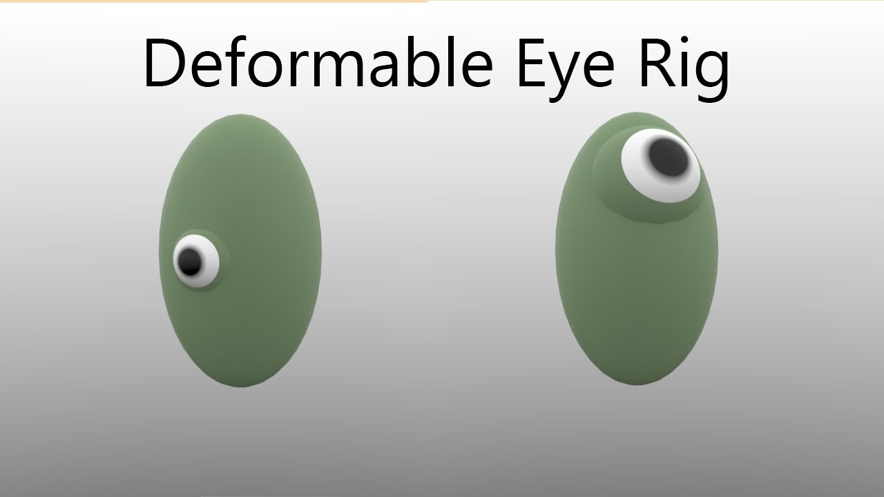 Deformable Eye Rig - YouTube