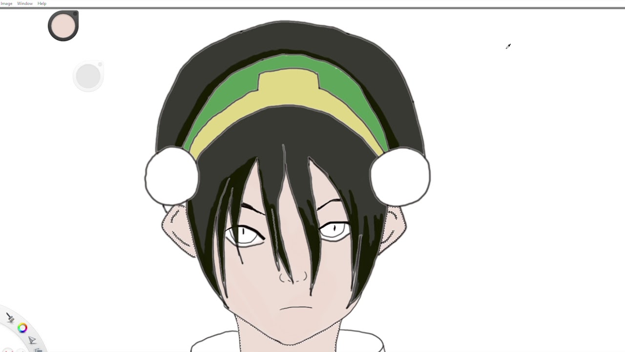 Drawing Toph Beifong | Avatar: The Last Airbender | Draw Easy - YouTube