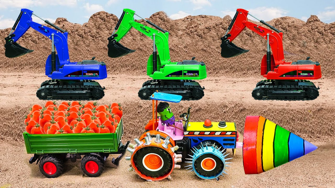 DIY Rescue Vehicle, Command the Rescue Vehicle Team from Landslide Area ...