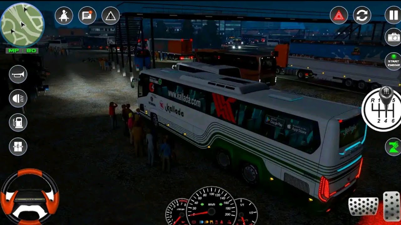 Amazing Bus Simulator 2023 Coach Bus Games 3D: Android Gameplay - YouTube