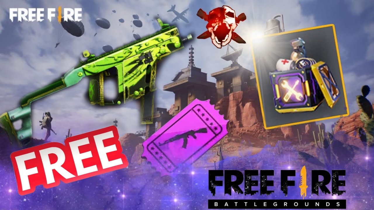 free items in free fire (New event) - YouTube