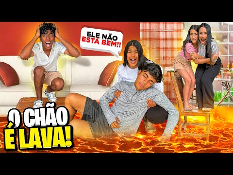 ERA PARA SER SÓ UM DESAFIO CHÃO É LAVA MAS O PIOR ACONTECEU COM O ESTEVÃO…