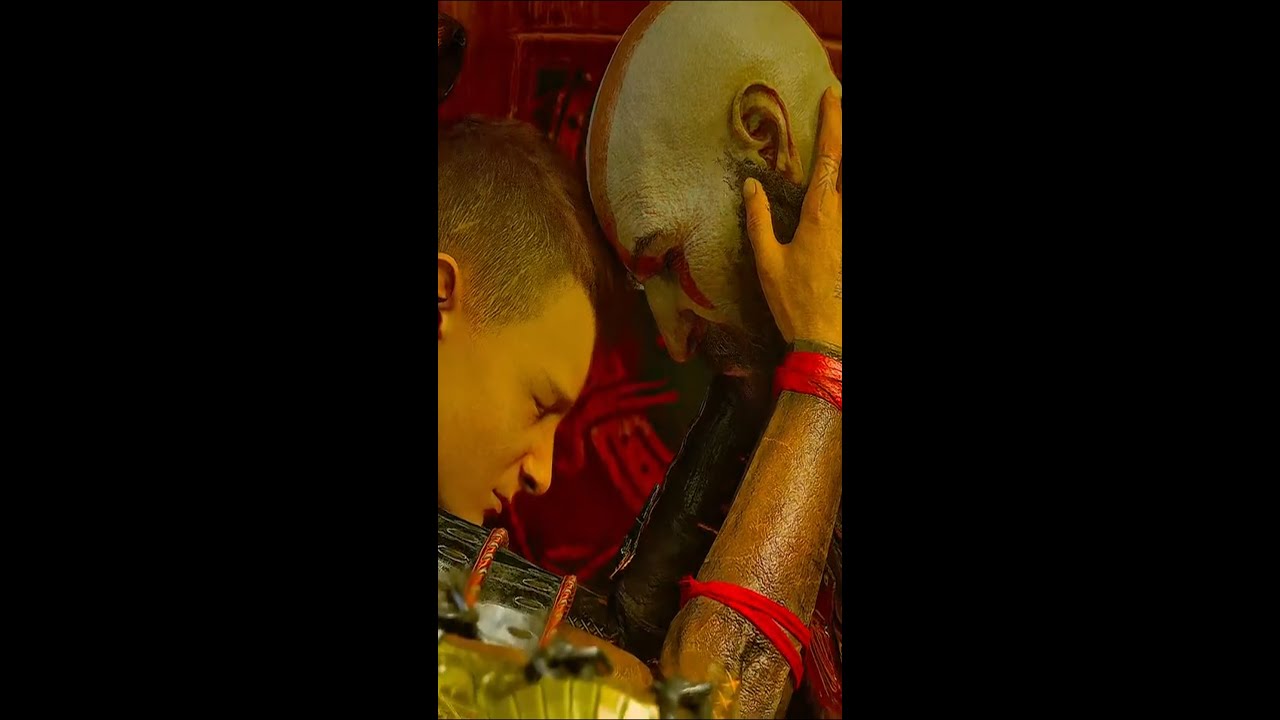 God Of War Ragnarök 'Kratos is Crying...' - YouTube