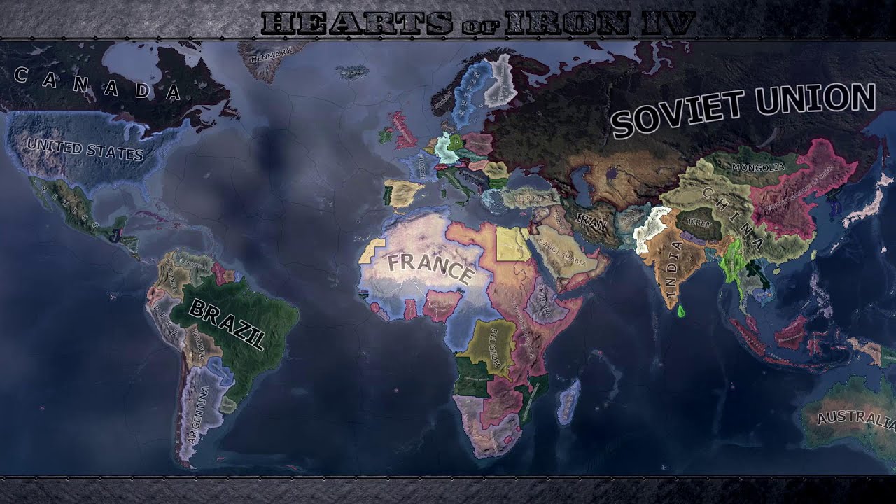Hearts of Iron 4: Cold War: The Iron Curtain - YouTube