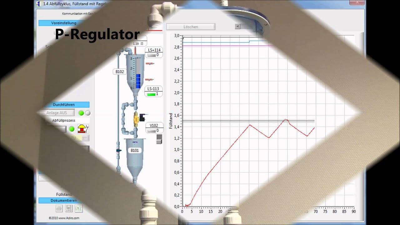 Festo FluidLab reguleringsmodell 2AUTA Skogmo vgs - YouTube