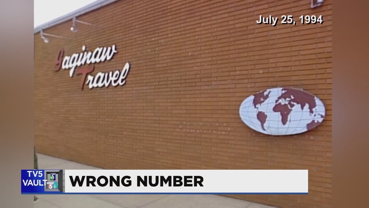 The TV5 Vault: Phone number mix-up at Saginaw County business - YouTube