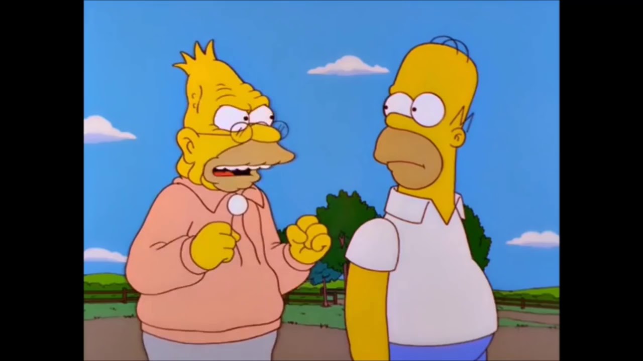 Homer Finds Out What His Middle Name Stands For The Simpsons - YouTube