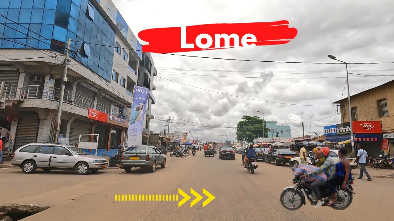 Driving through Lome Capital - Grand Marche | University of Lome ...