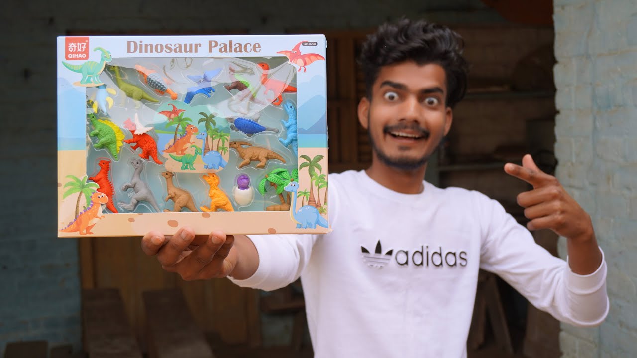 Dinosaurs Figure Unboxing - T-rex Tyrannosaurus Rex, Triceratops ...