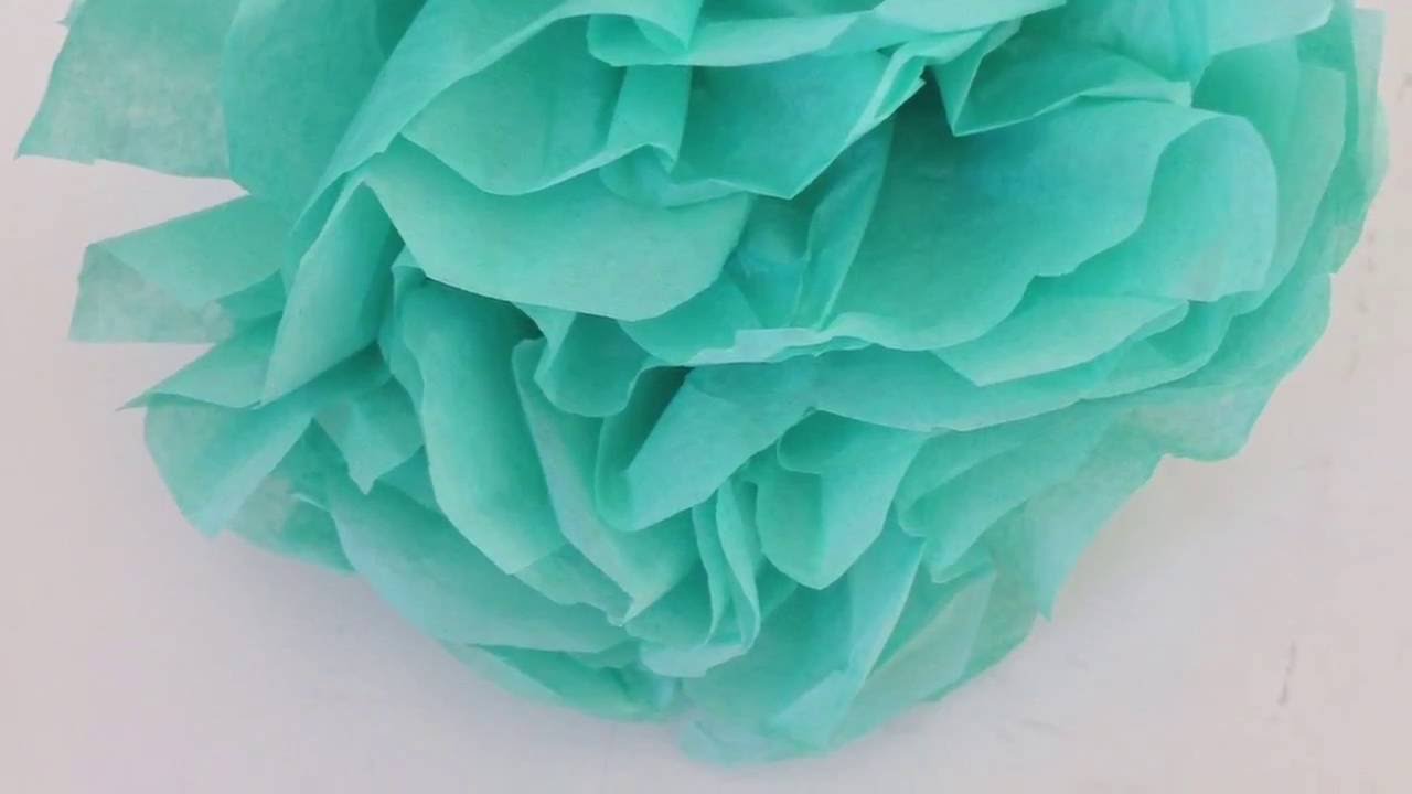 Scented Tissue Paper Flowers - YouTube