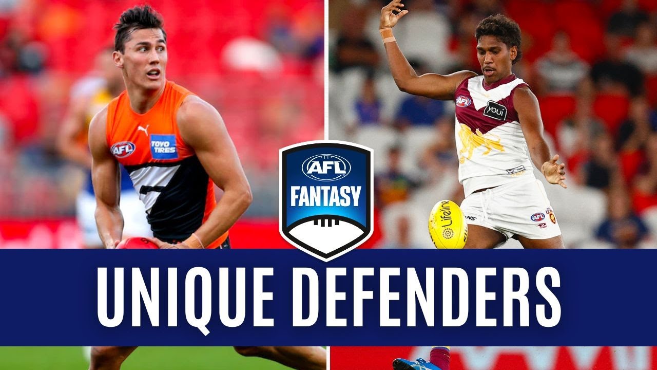 AFL Fantasy Unique Defender Options! - YouTube