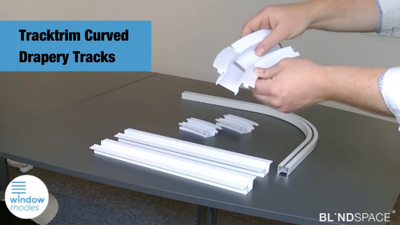 Tracktrim Curved Drapery Tracks | Window Modes - YouTube
